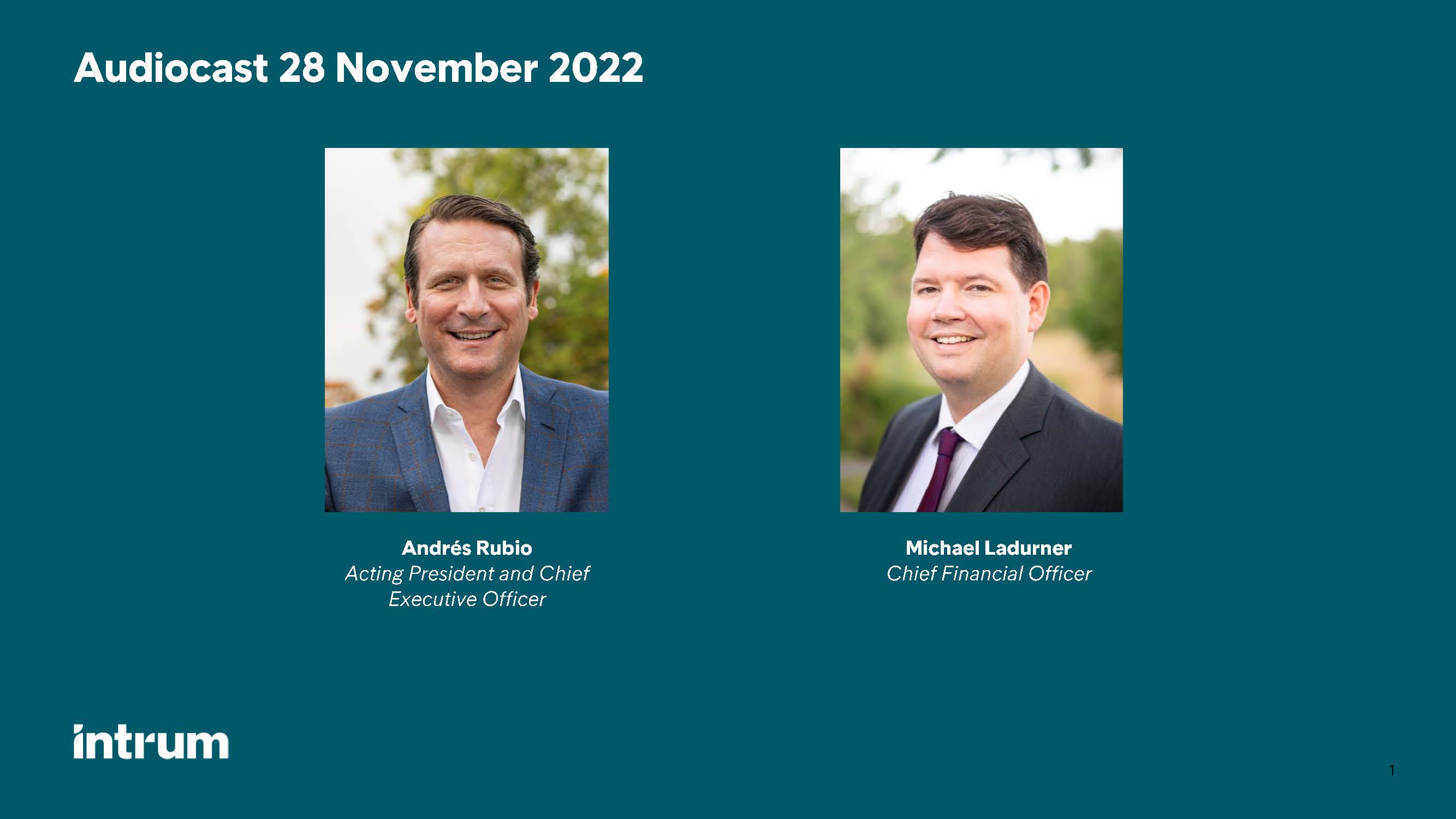 Intrum Press conference 2022